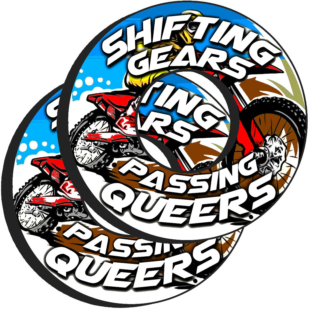 Official Gripdonuts.com - Shifting Gears Dirt Bike Grip Donuts