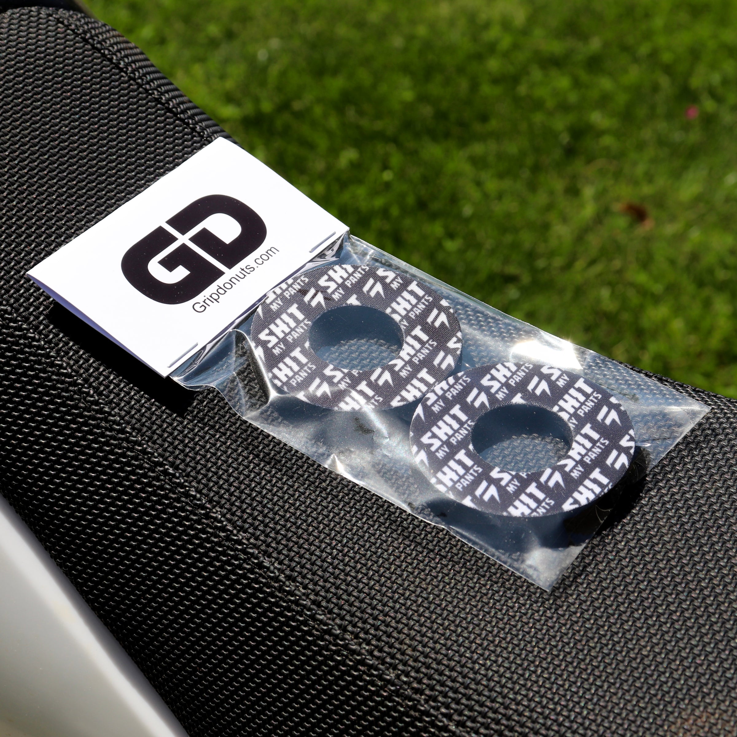 Official Gripdonuts.com - Sh** My Pants Dirt Bike Grip Donuts